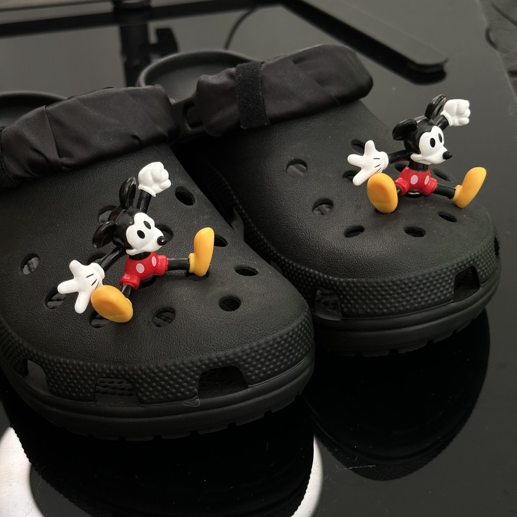 Mickey crocs charm jibbitz clog jibbitz set crocs Cute DIY accessories ...