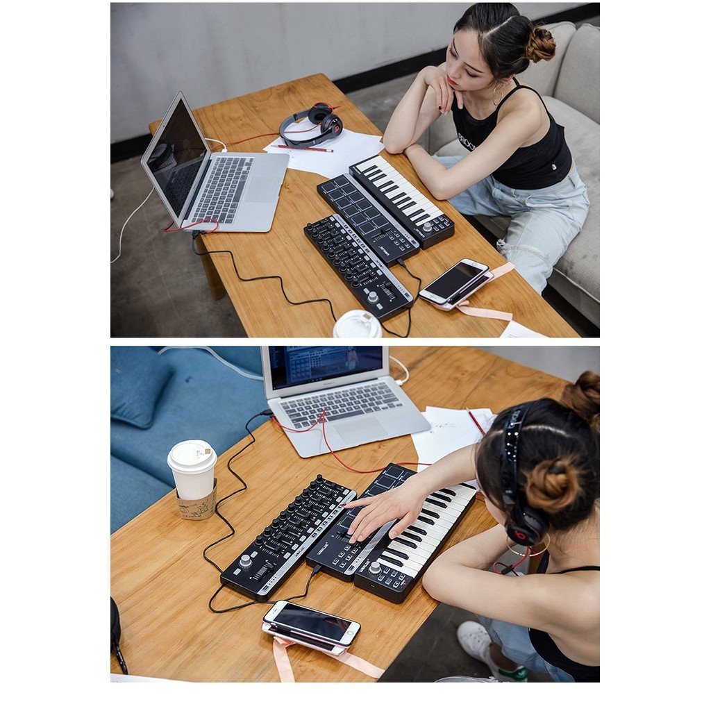 Worlde worlde EASY KEY25 Professional midi Keyboard Controller ...