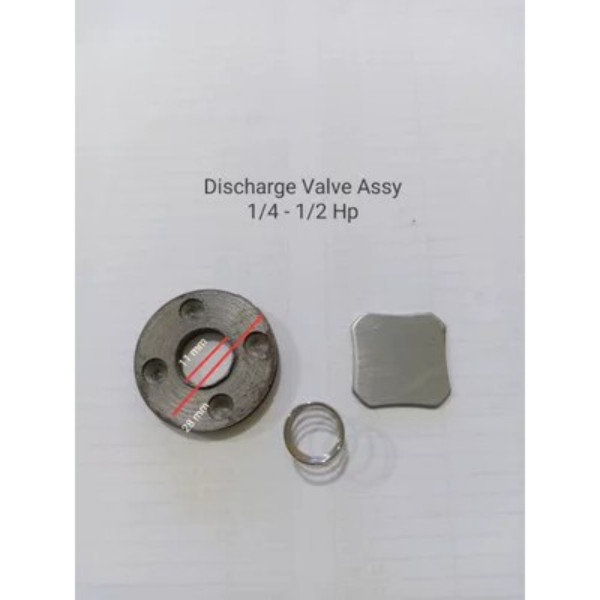 Discharge Valve Assy Air Compressor Valve 1/4 Hp and 1/2 Hp Old Model ...