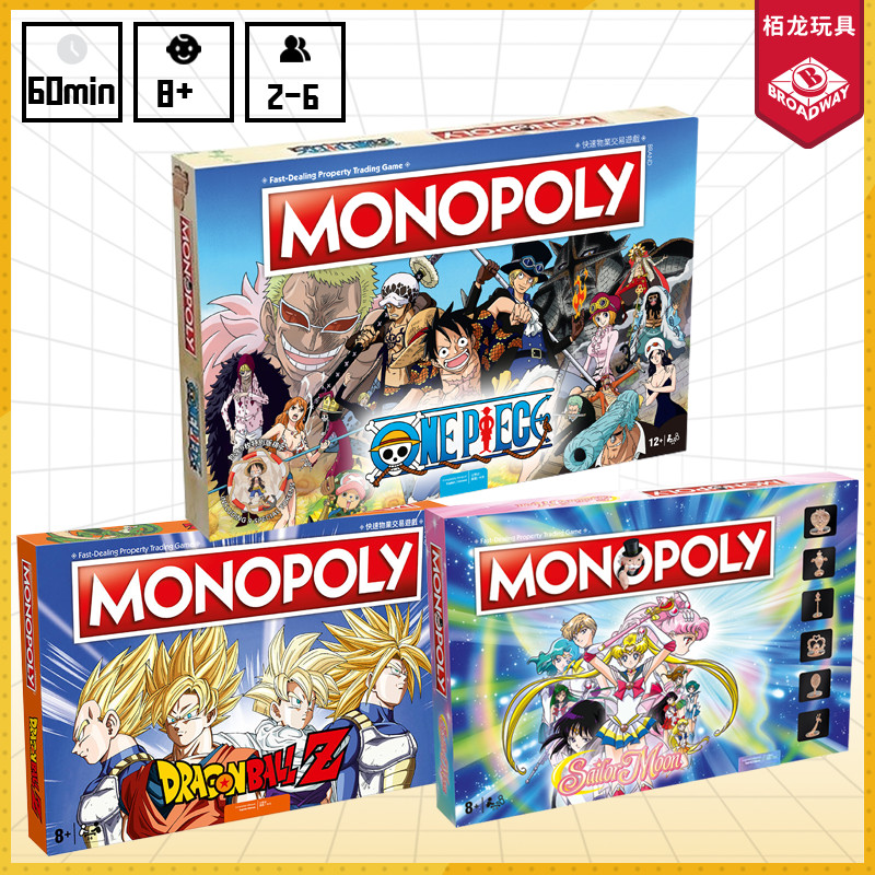 Hot sale Bailong Toys Board Game Monopoly Monopoly Dragon Ball One ...