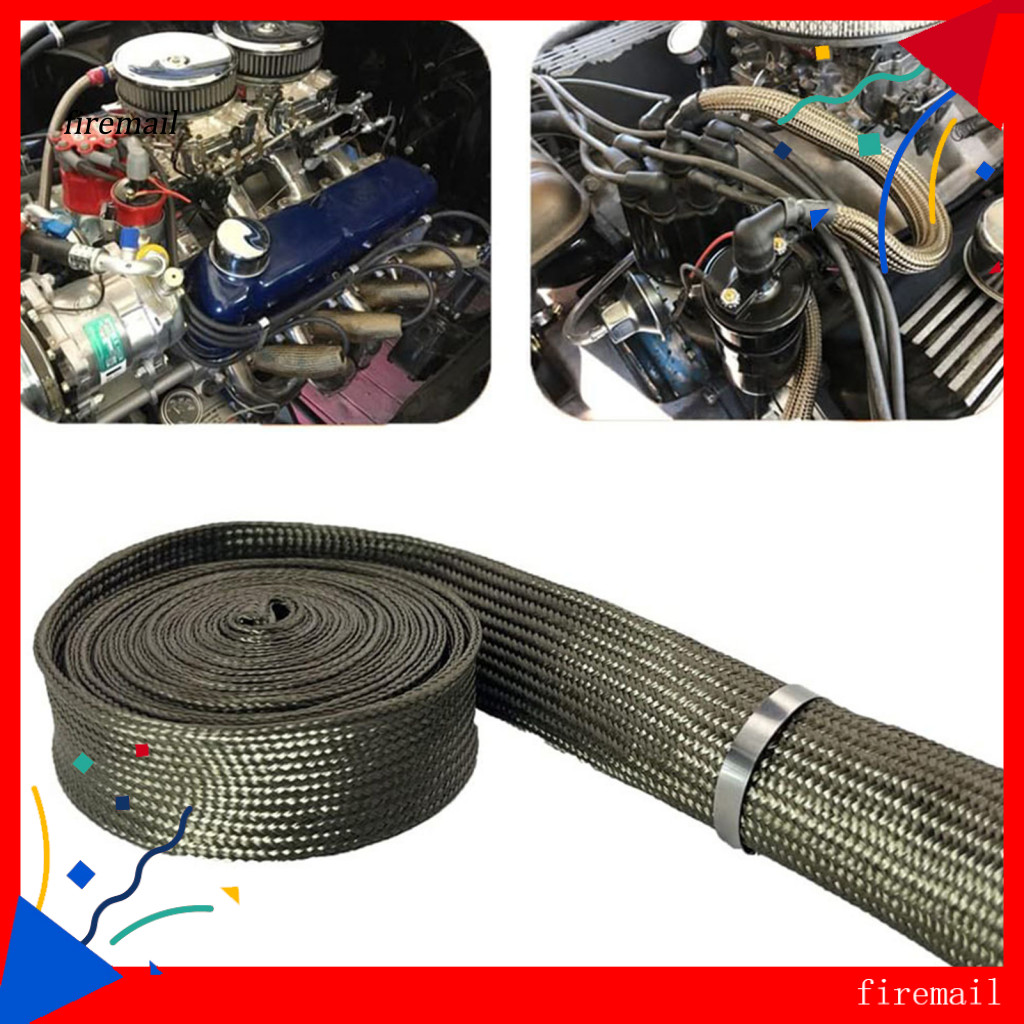 [FM] Oil Pipe Protective Cover Fuel Line Heat Shield Roller High ...