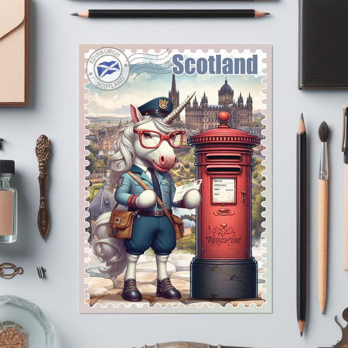 PCC WonderPost Countries Series Scotland | Shopee Malaysia