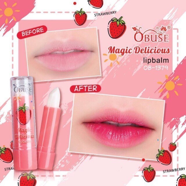 MAGIC LIPBALM - BY OBUSE THAILAND FAMOUS COSMETIC ORIGINAL | Shopee ...