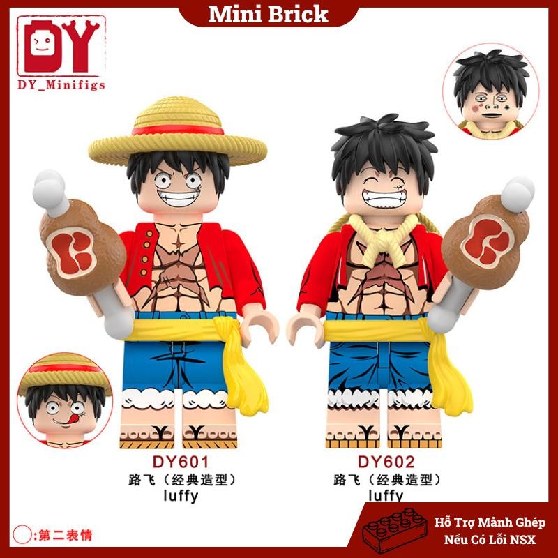 Luffy One Piece Assembly Model Minifigures anime manga Luffy DY601 ...