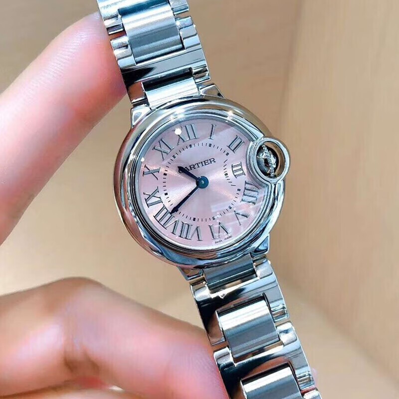 Cartier Cartier Blue Balloon W6920038Quartz Women's Watch 28mm | Shopee ...