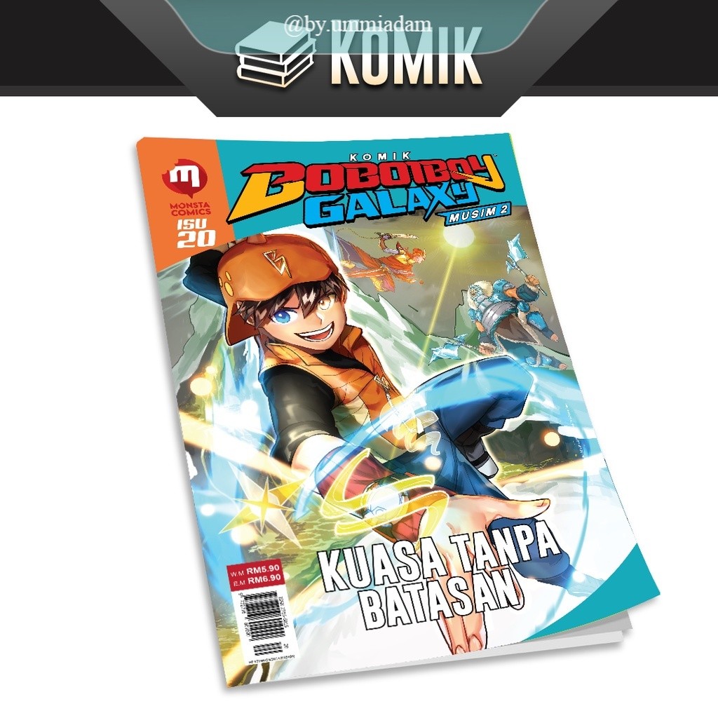 ANIMONSTA STUDIOS ~ Komik BoBoiBoy Galaxy Musim 2 : Isu 20 “KUASA TANPA ...