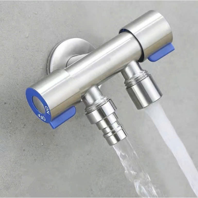 304 Stainless Steel Multi-Purpose 2-Port Water Valve with Separate ...