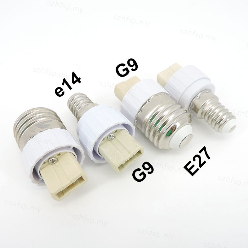 E27 E14 to G9 lamp base bulb Holder Converter power Socket Conversion ...