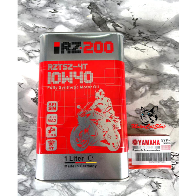 Engine Oil RZOIL Made In Germany (RZ200 10W40) Fully Synthetic Free ...