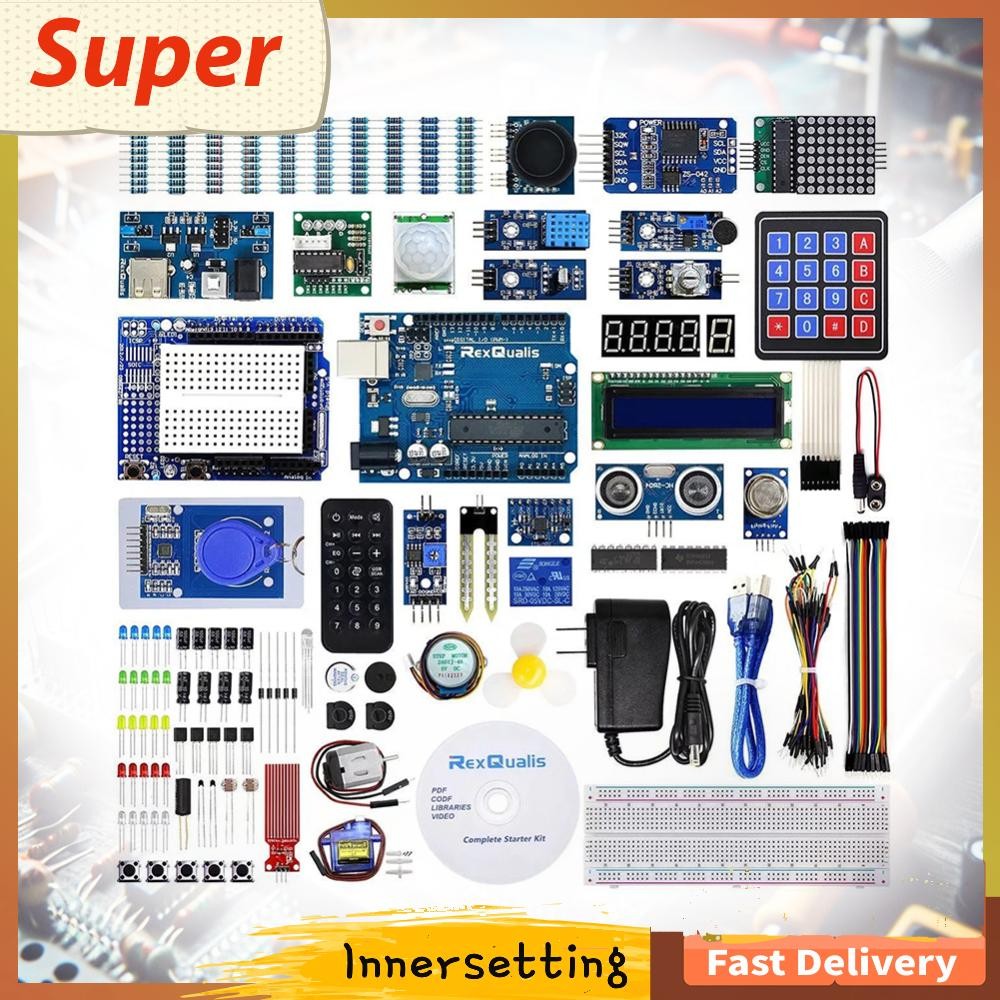 [innersetting.my] Most Complete Starter Kit with Tutorial for Arduino UNO R3 for Arduino IDE ...