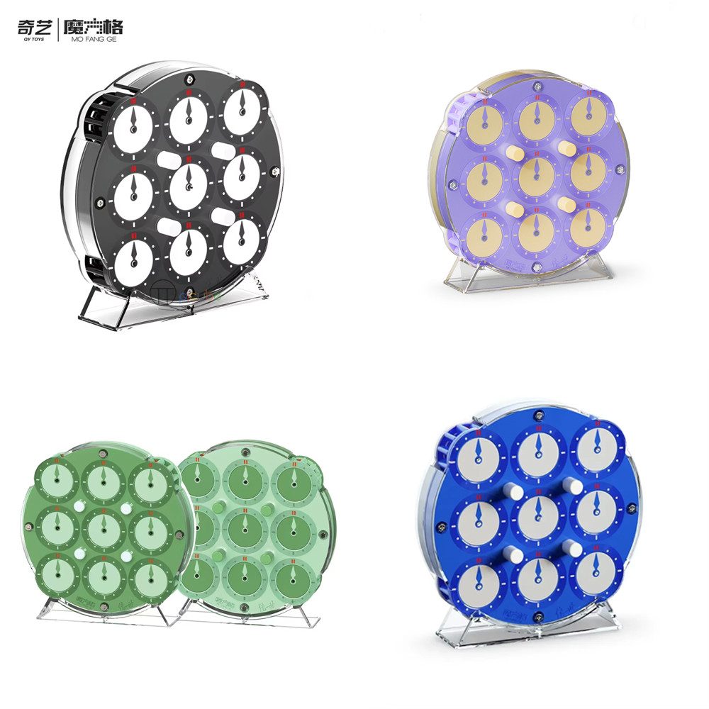 [Picube] QiYi Clock ChuanShi Magnetic Magic Clock Puzzle Cube QiYi ...