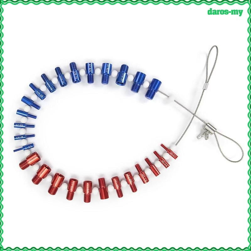 [DarosMY] 26x Nut and Bolt Thread Checkers inch and Metric Detachable ...
