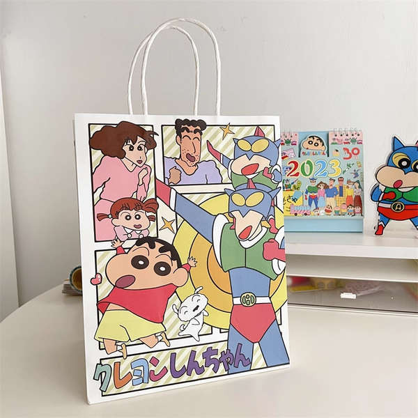 paper bag birthday kotak doorgift paper bag doorgift Krayon kartun ...
