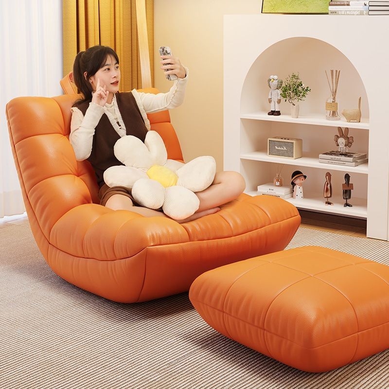 Lazy Sofa Can Lay Down And Sleep Caterpillar Single Recliner Bedroom ...