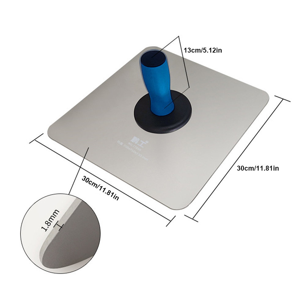 Aluminium Plastering Hawk Plaster Mortar Board Holder for Cement Mortar ...