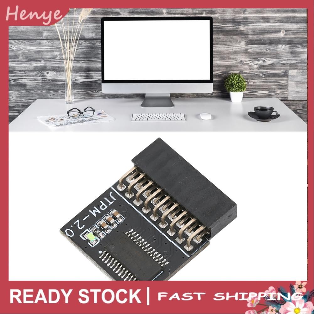 Henye 18Pin TPM 2.0 Module LPC Encryption Security Board For Windows10 ...