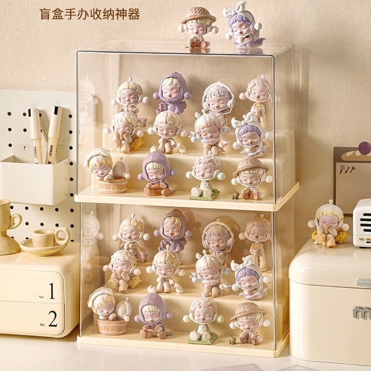 My Mystery Box Display Stand Storage Box Acrylic Ornaments Desktop Box ...