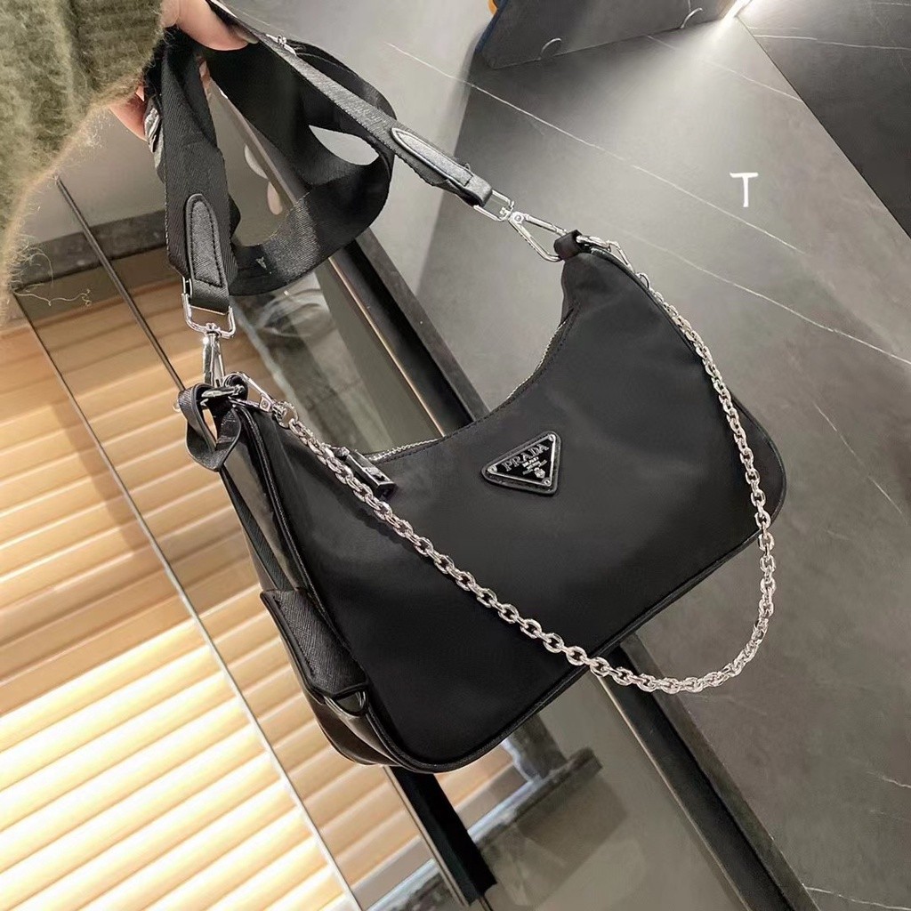 New Female Bag HOBO Three-In-One Vintage Child-Mother Nylon Underarm ...