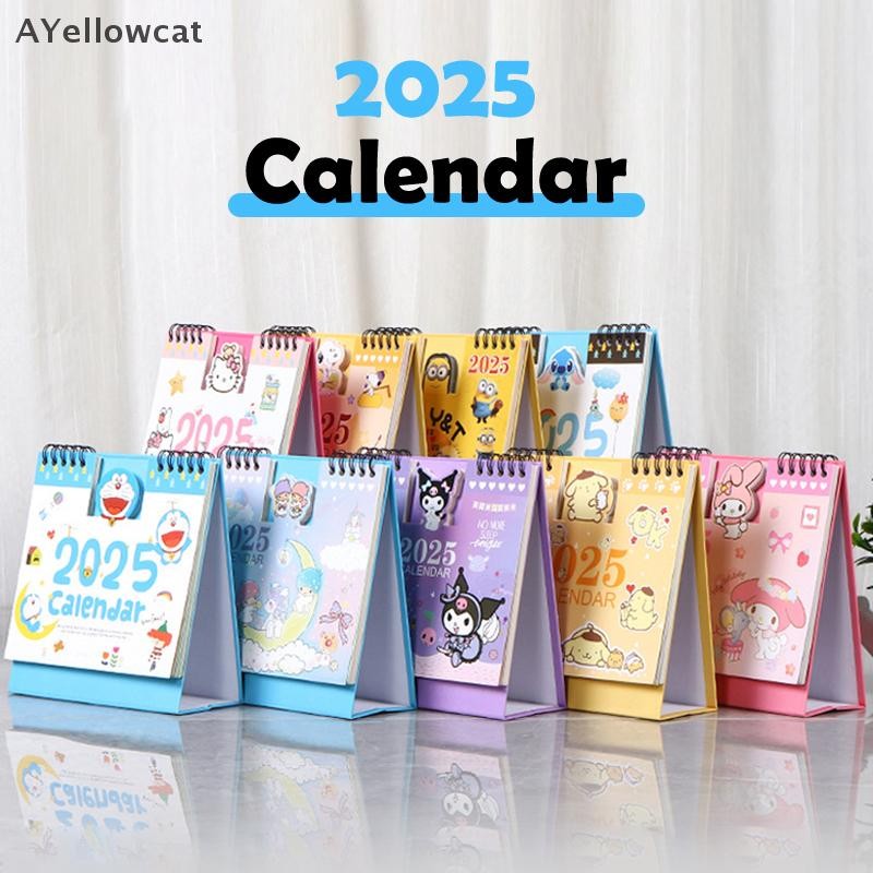 AY Cartoon Cute Funny Desk Calendar Creative Kawaii Planner Daily ...