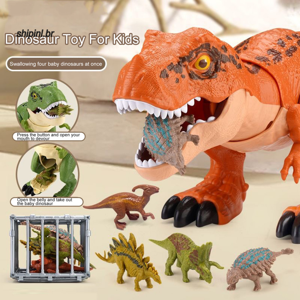 SP* Dinosaur Action Figure Kids Dinosaur Toy Dinosaur Toy with Moving ...