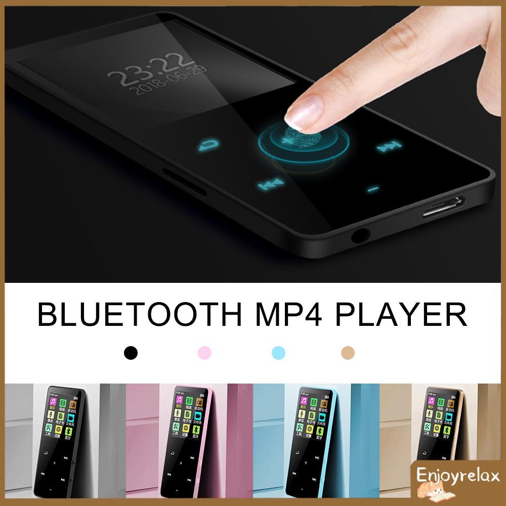 Wireless Bluetooth 16GB MP4 Player 2.4" LCD Color Screen Music Player ...
