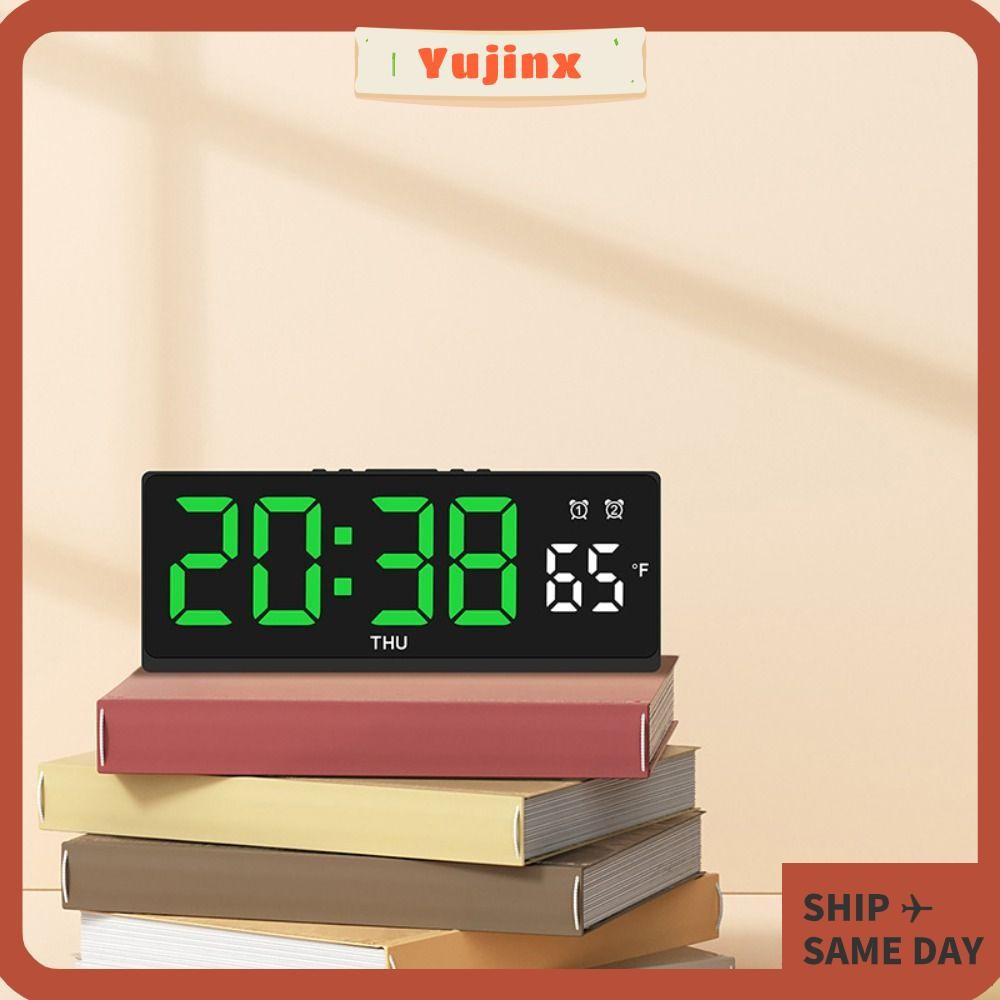 YUJINX Digital LED Clocks, Multi-functional Wall-mounted Electronic ...