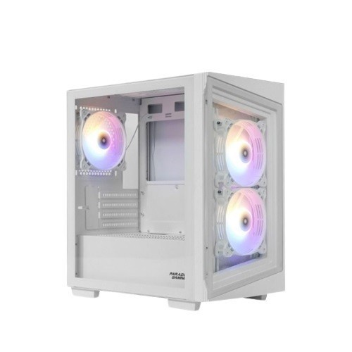 Paradox Rakhie Micro ATX Case - WHITE | Shopee Malaysia