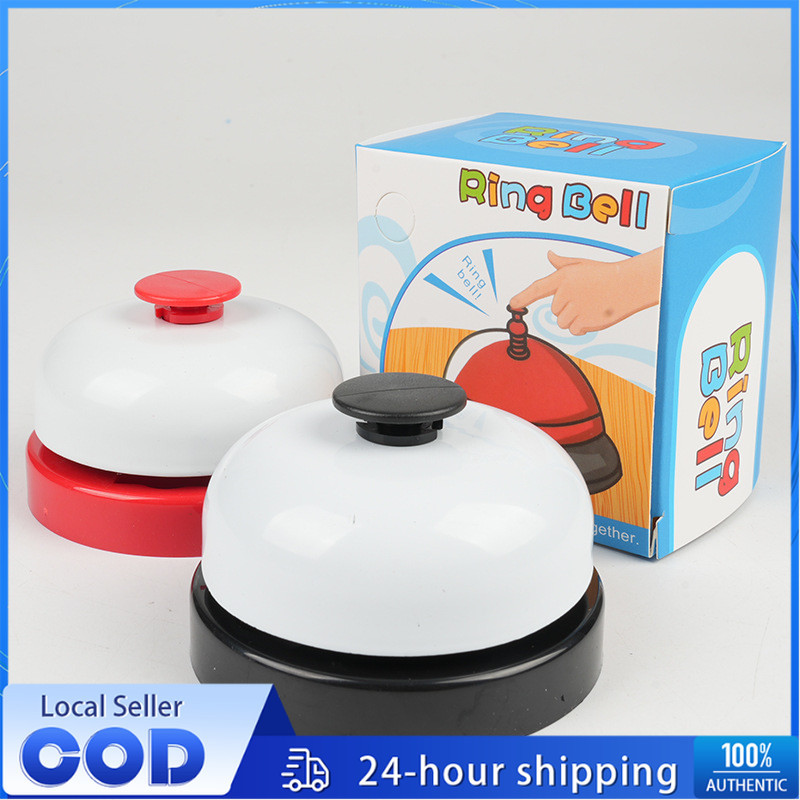 Dinner Hand Pressing Ring Bell To Answer Loud Ringing Classroom ...
