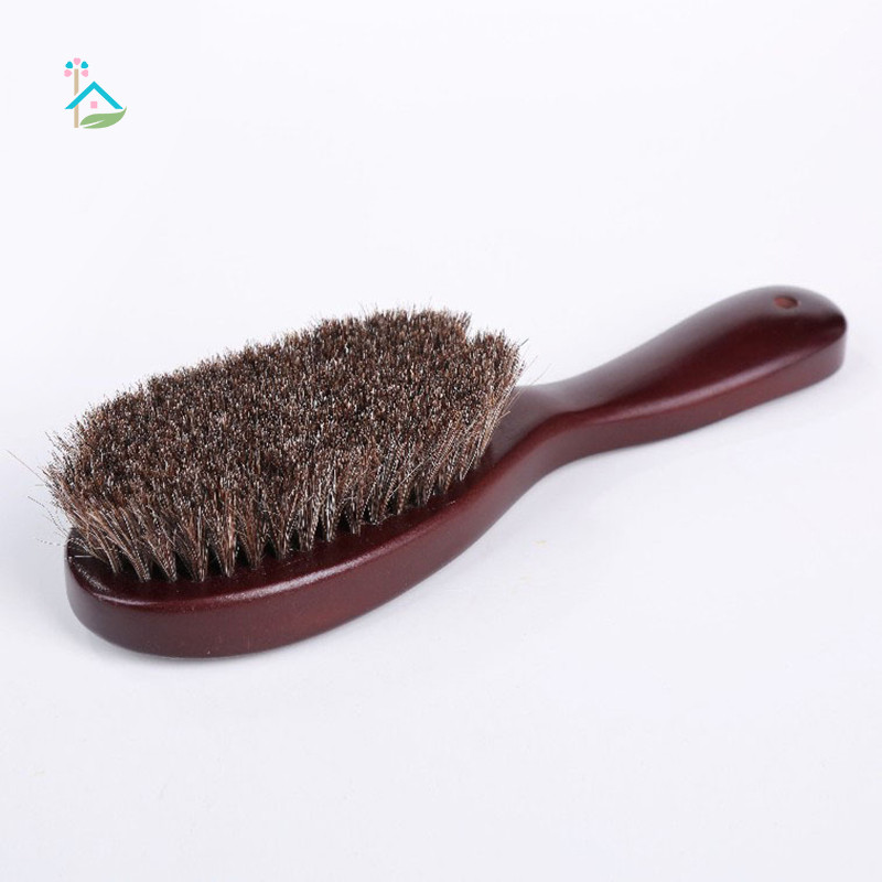Clothes Brush Garment Brush With Soft Horsehair And Wooden Handle For ...
