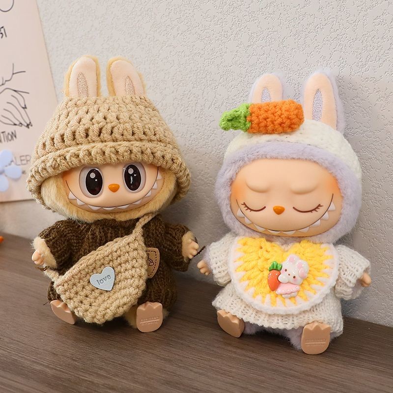 【labubu clothes】LUCKY-EBINLANDS Labubu Clothes Dinosaur Shark Dairy ...
