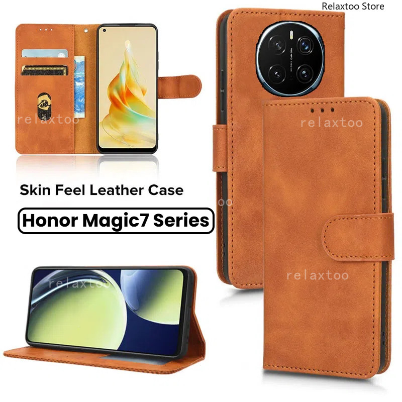 Honor Magic7 5G Leather Flip Casing For Honor Magic 7 Pro Lite 7Pro ...