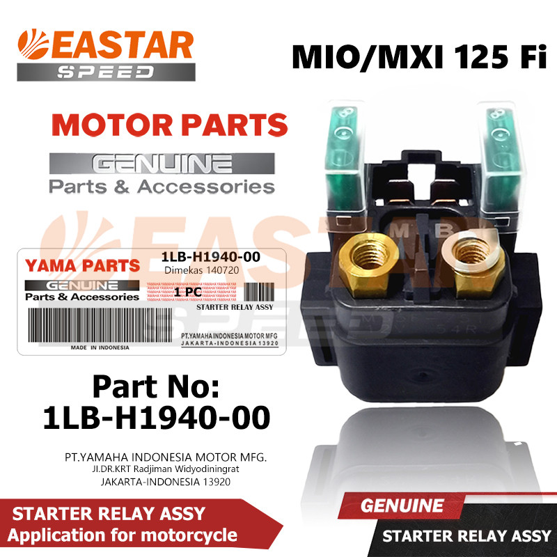 1LB-H1940-00 starter relay mxi 125 fi MIO MXI 125 Fi | Shopee Malaysia