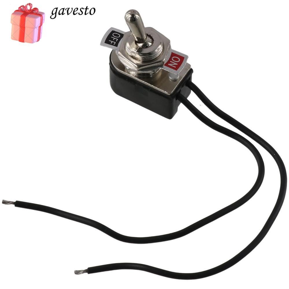 GAVESTO Toggle Rocker Switch, Mini 2 Pin Toggle Switch, High Quality ON ...