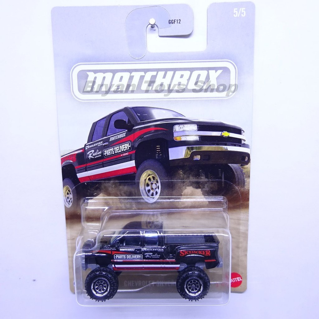 Matchbox Chevrolet Silverado 4x4 Black | Shopee Malaysia