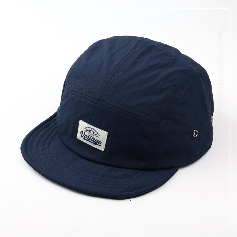 Japanese 2024 New Quick-drying Tooling Five panel Cap Men's Retro Soft ...