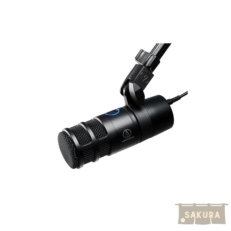 Audio-Technica AT2040USB Dynamic USB Microphone with Mute Button Volume ...