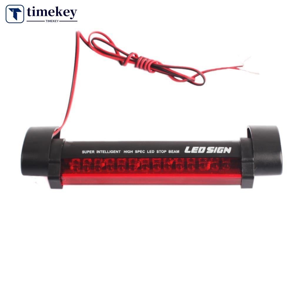 TIMEKEY 1PC Universal Red 14 LED 3rd Auto Car Brake Rear Tail Light ...