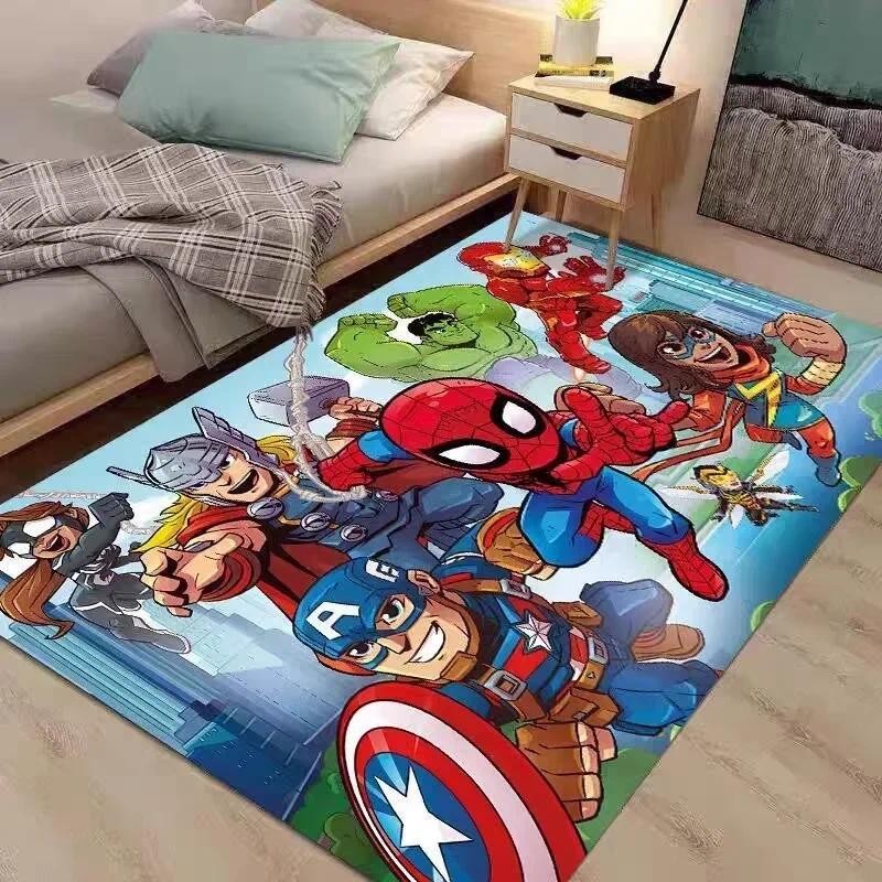 Disney Avengers Superhero-Hulk Arpet for Living Room Home Decor Large ...