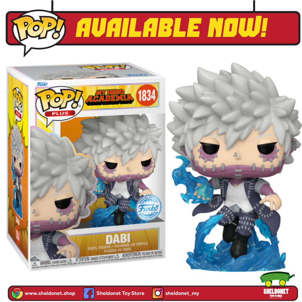 Funko Pop! Plus: My Hero Academia - Dabi [Exclusive] | Shopee Malaysia