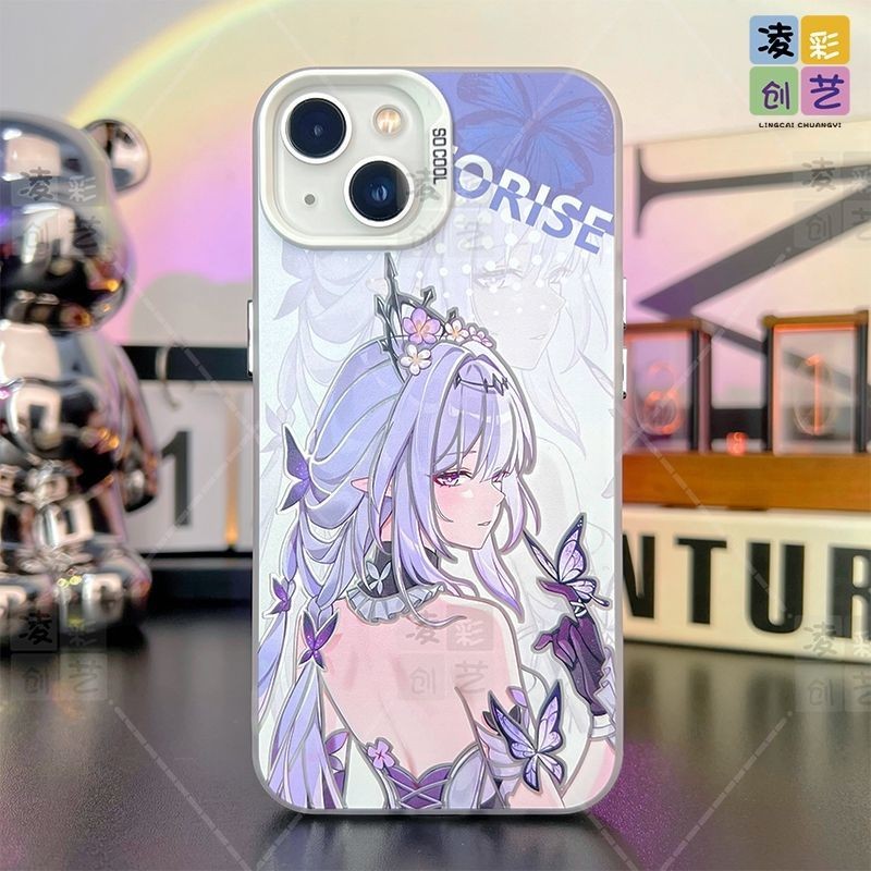LCC HONKAI STAR RAIL Castorice IMD Silver Phone Case Full-Body ...