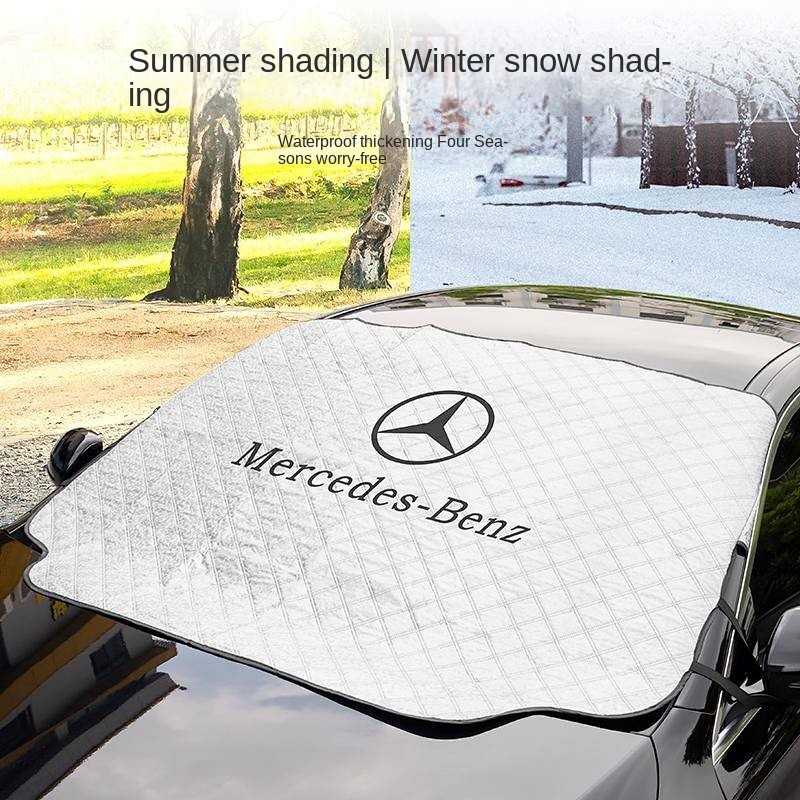 Mercedes-Benz GLB/a/C/E/Class Car Sunshade Front Windshield Glass Snow ...