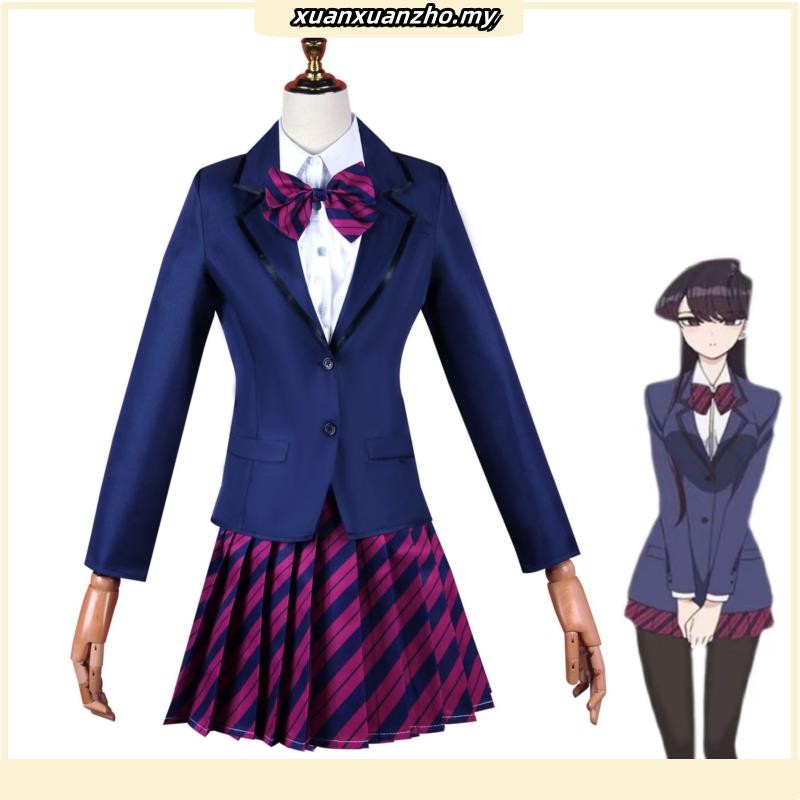 New Anime Komi Can t Communicate Cosplay Costume Shouko Komi Najimi