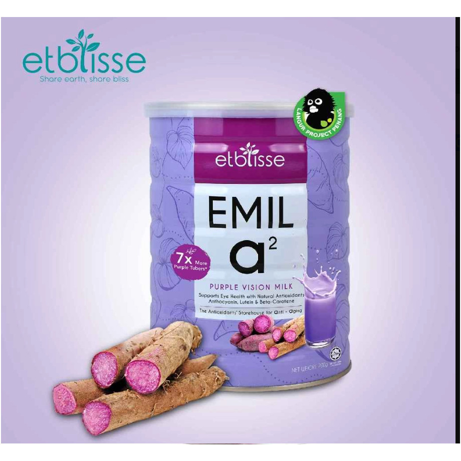 Etblisse Emil a2 Purple Vision Milk - Halal (700g) | Shopee Malaysia