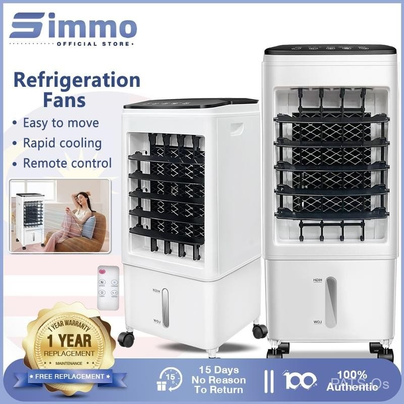 SIMMO Air Cooler Aircond Ice Crystal Refrigeration Air Conditioner Fan ...