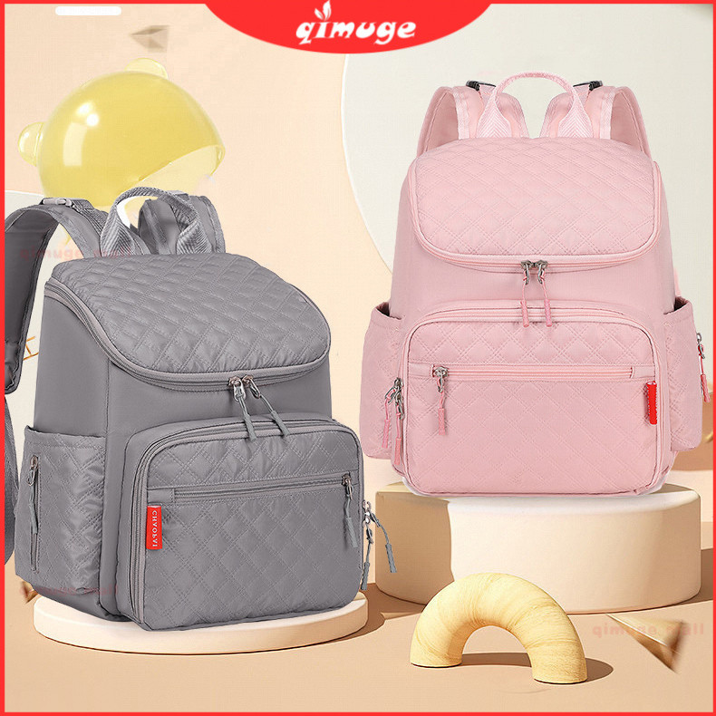 Baby Bag Pack For Mom Baby Pregnant Women Travel Mommy Bagpack Dry Wet ...