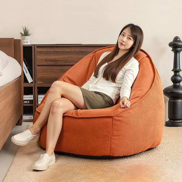 bean bag cover bean bag sofa Sofa malas, beg kacang, perjalanan tunggal, tikar tatami, balkoni ...