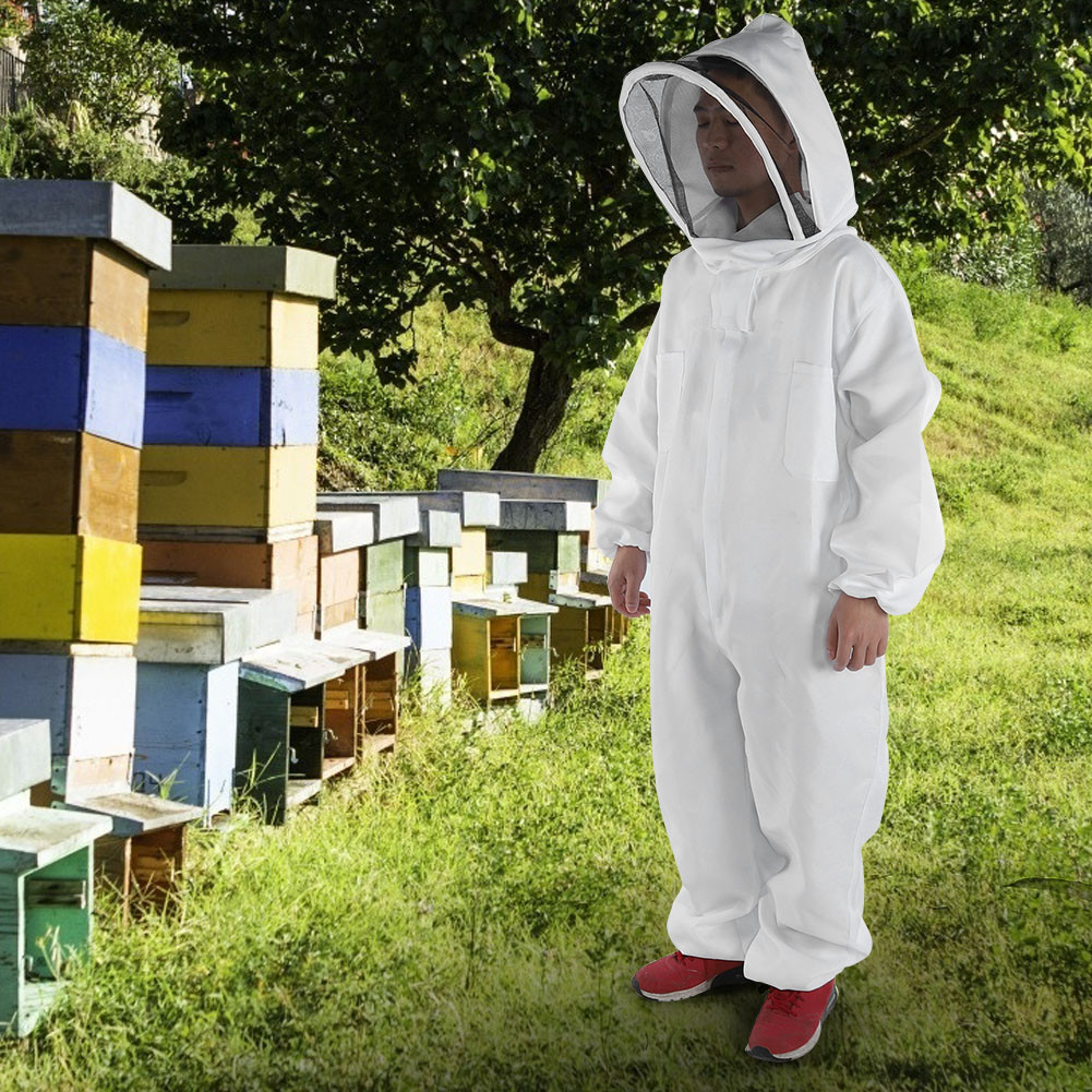 Forest Famus Professional Beekeeping Protective Full Body Jacket Smock ...