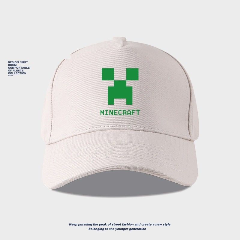 Minecraft Creeper Game Baseball Cap For Male And Female Students Sun ...