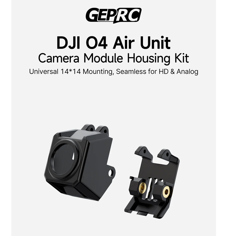 GEPRC O4 Air Unit Camera Module Housing Kit Suitable Drone Carbon Fiber ...