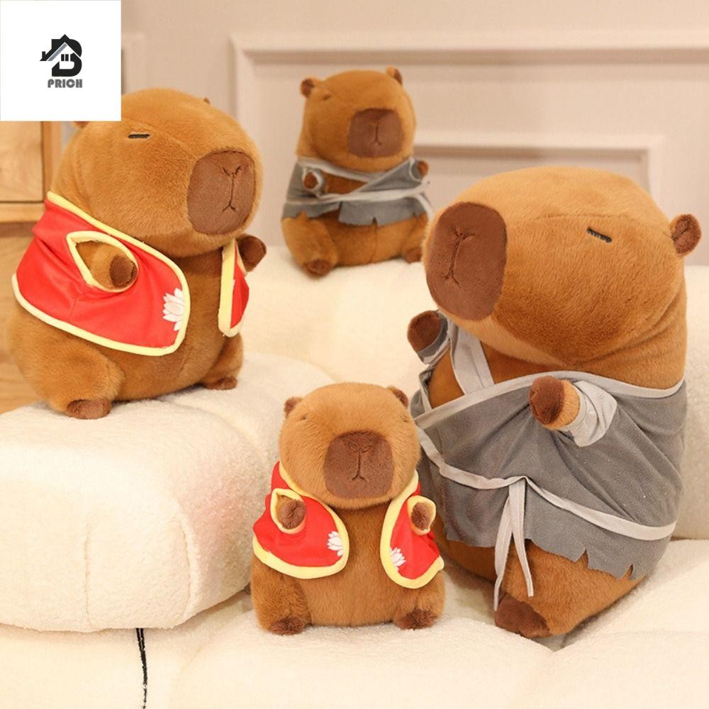 PRICH Capybara Plush Toy, Fluffy Soft Nezha Capybara Plush Doll ...